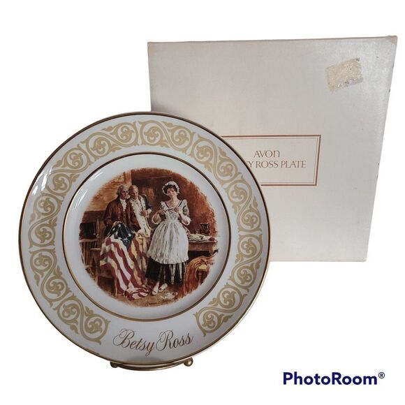 Avon | Accents | Enoch Wedgwood Tunstall Betsy Ross Avon Collectors ...